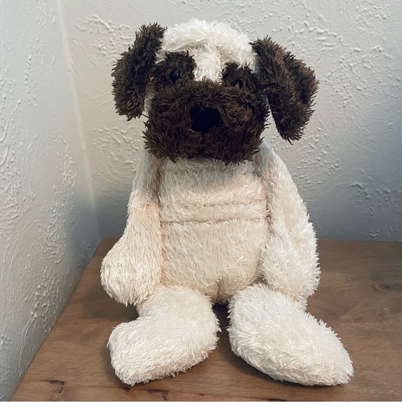 Jellycat | Toys | Jellycat Bunglie Pug Plush Stuffed Animal Cream Brown ...